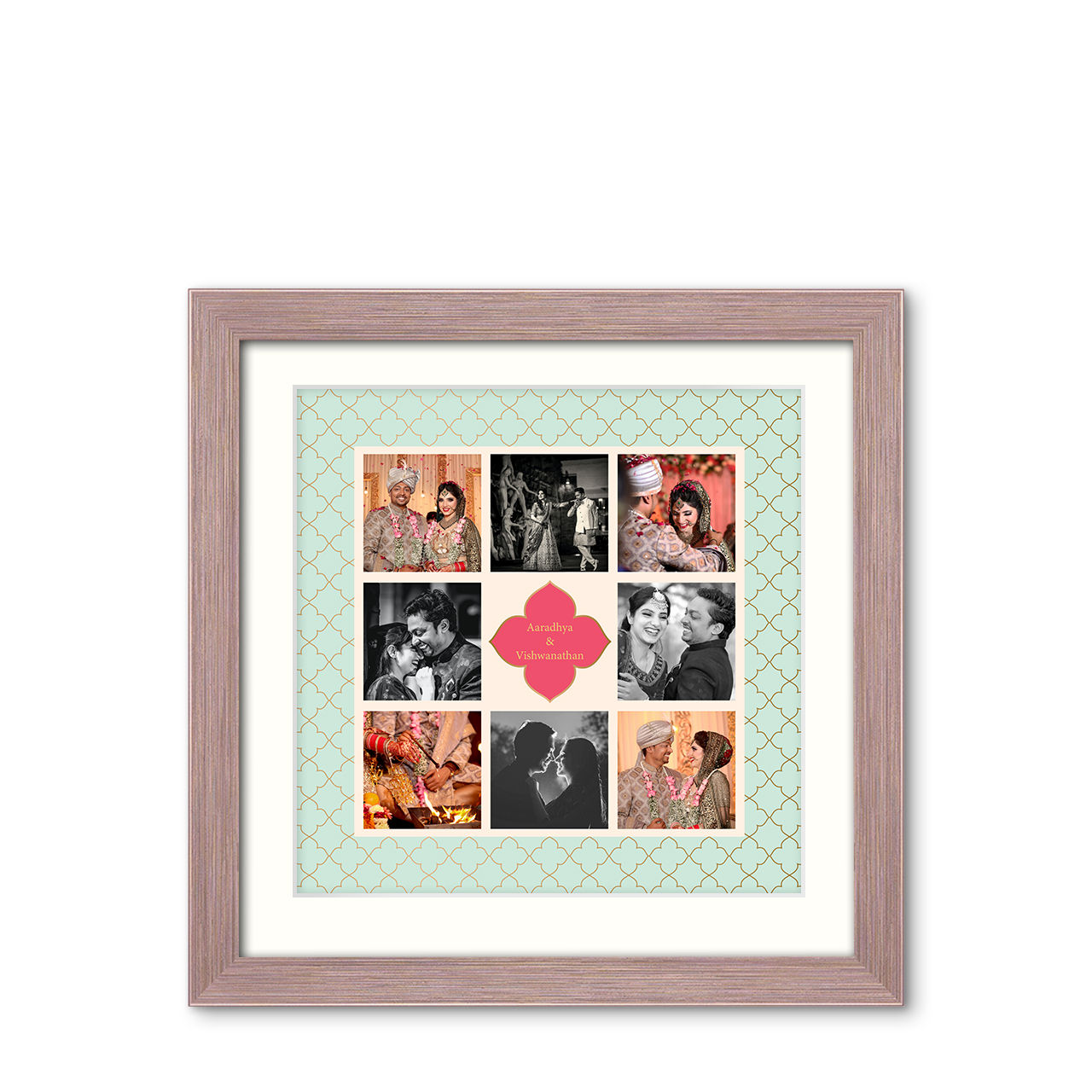 The Royal Celebrations Metallic Lustre Photo Frame | Zoomin