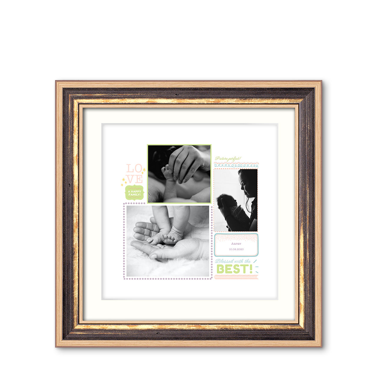 Custom Premium Modern Chestnut Photo Frame Online | Zoomin