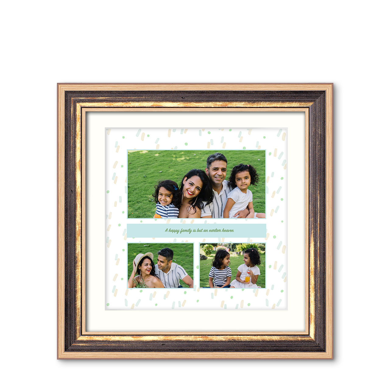 Custom Premium Modern Chestnut Photo Frame Online | Zoomin