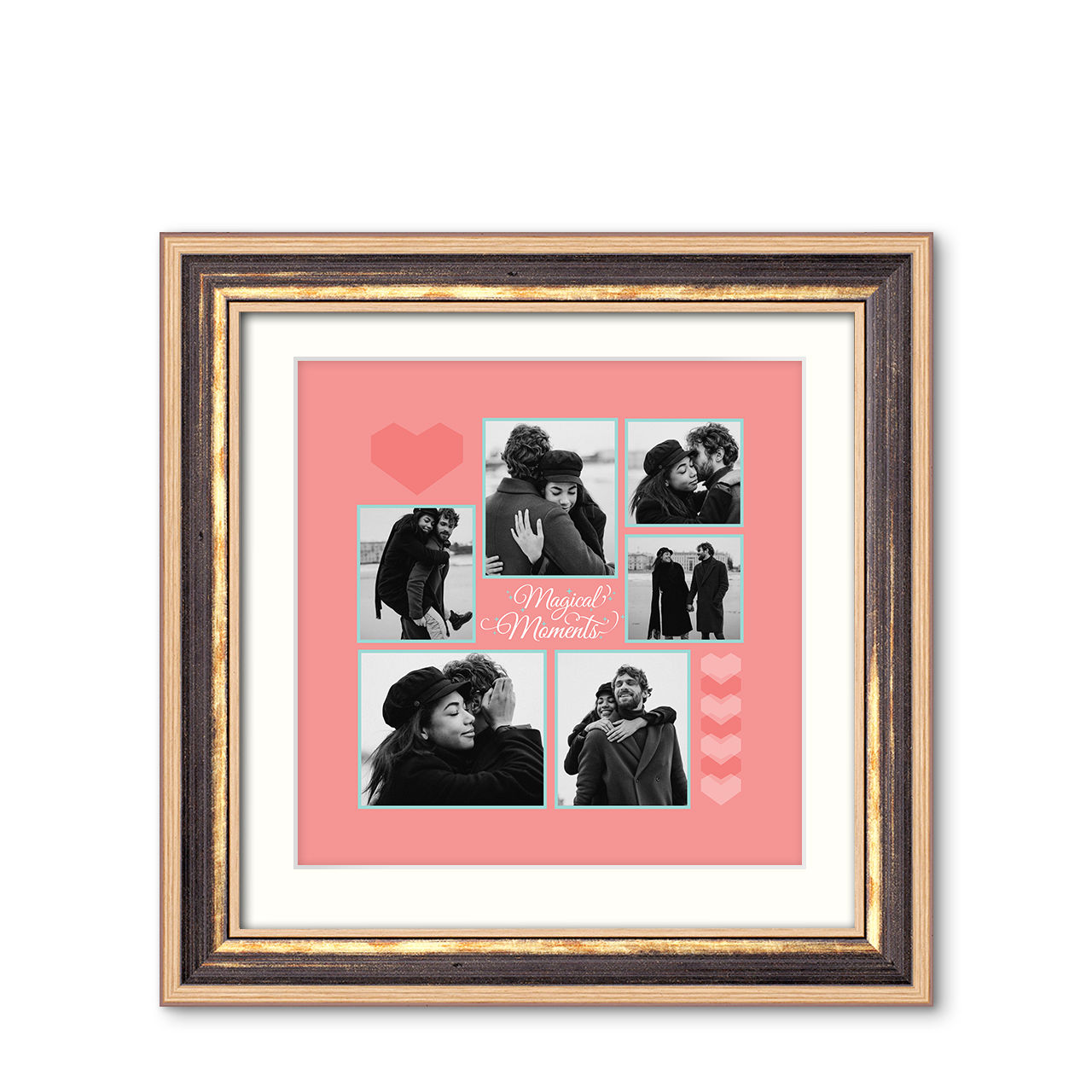 Magical Moments Modern Chestnut Photo Frame | Zoomin