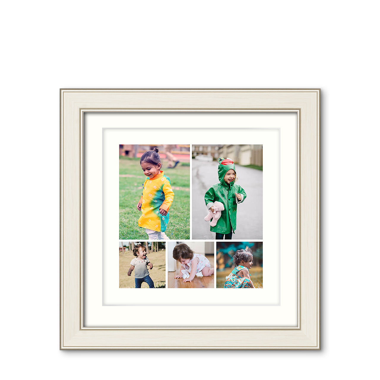 5-Photo Grid Premium Modern Vogue Photo Frame | Zoomin