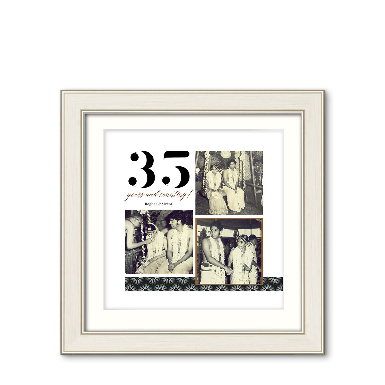 Celebrating Milestones Premium Modern Vogue Photo Frame | Zoomin