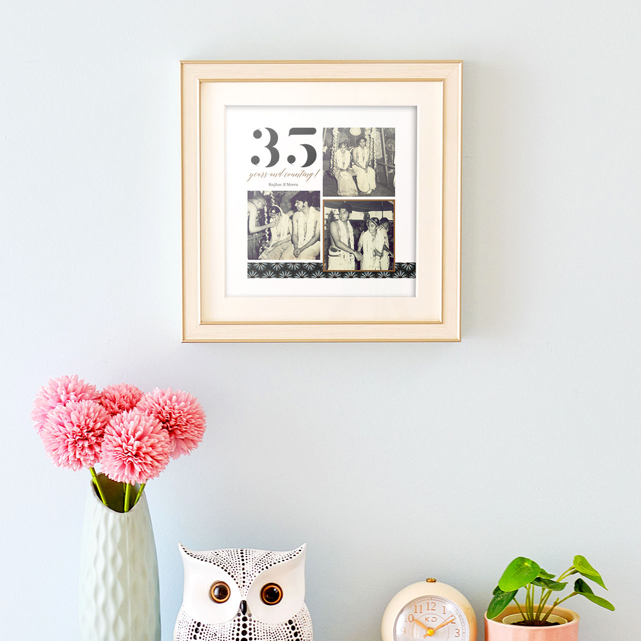 Celebrating Milestones Premium Modern Vogue Photo Frame | Zoomin