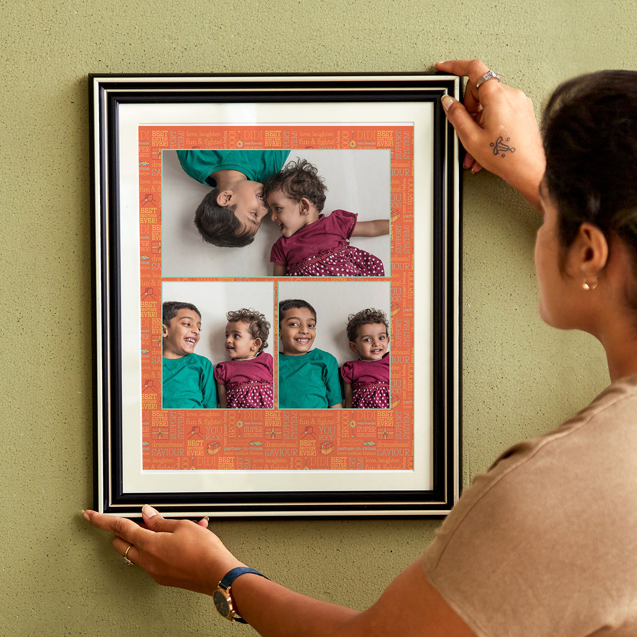 Super Siblings Modern Frames | Zoomin