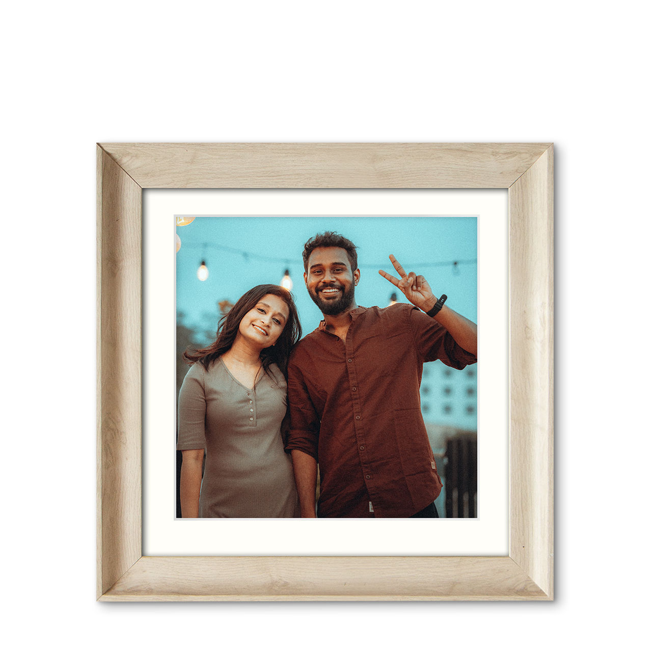 Natural Wood Framed Print | Custom Framed Prints online | Zoomin