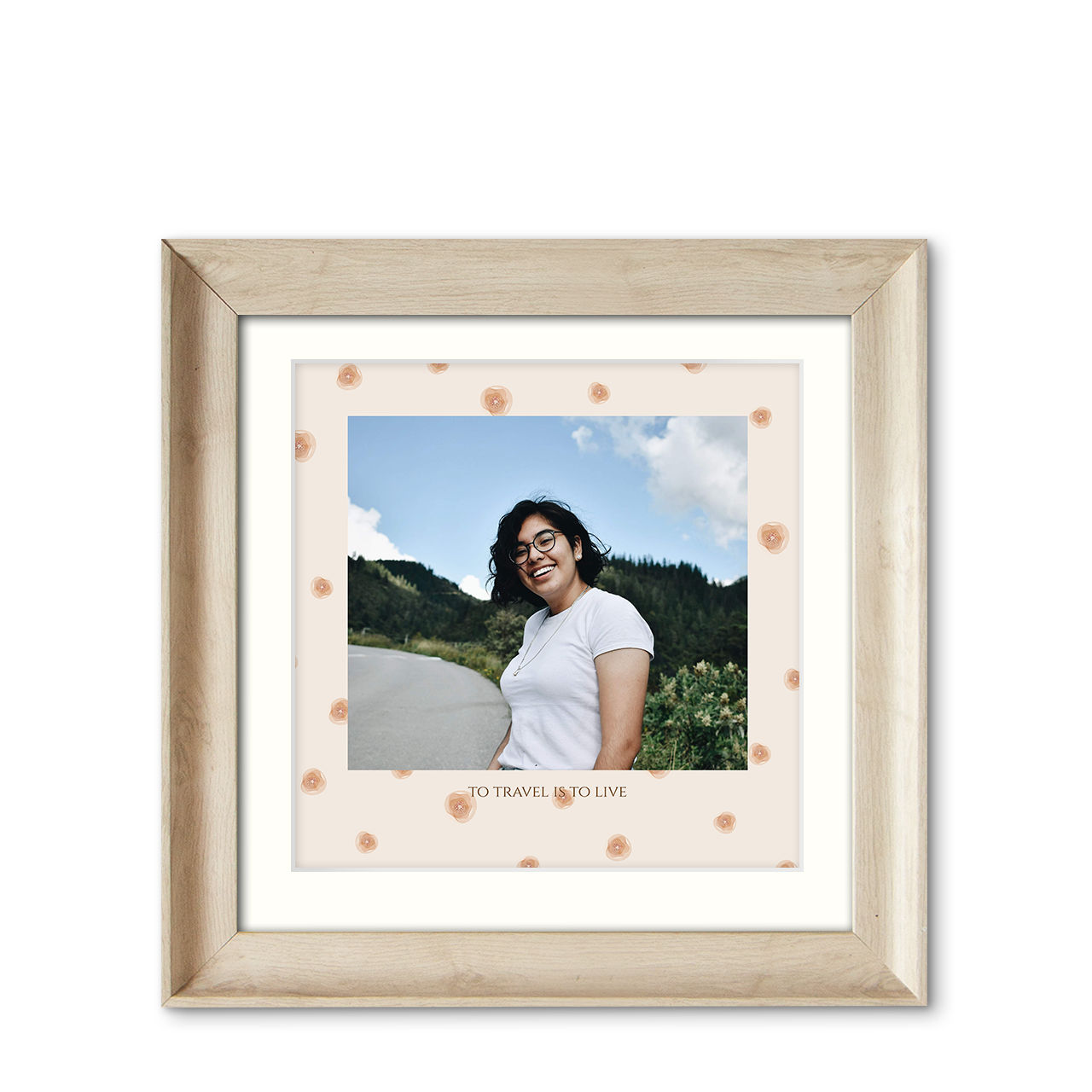 Natural Wood Framed Print | Custom Framed Prints online | Zoomin