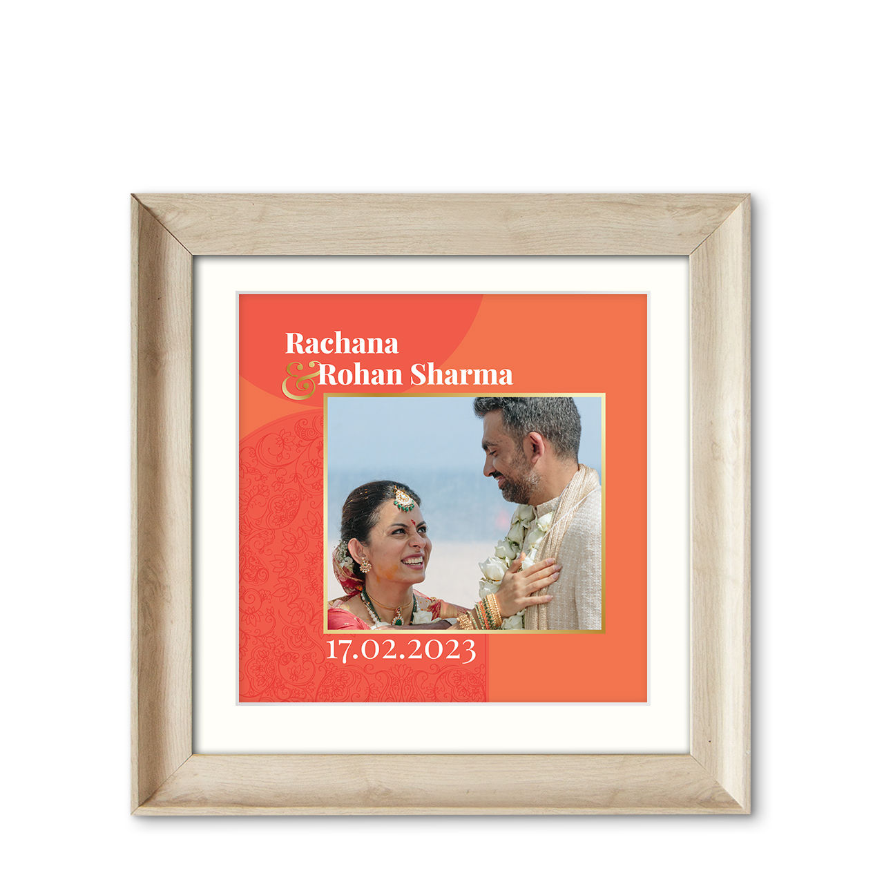 Wedding Tales Natural Wood Frames | Zoomin