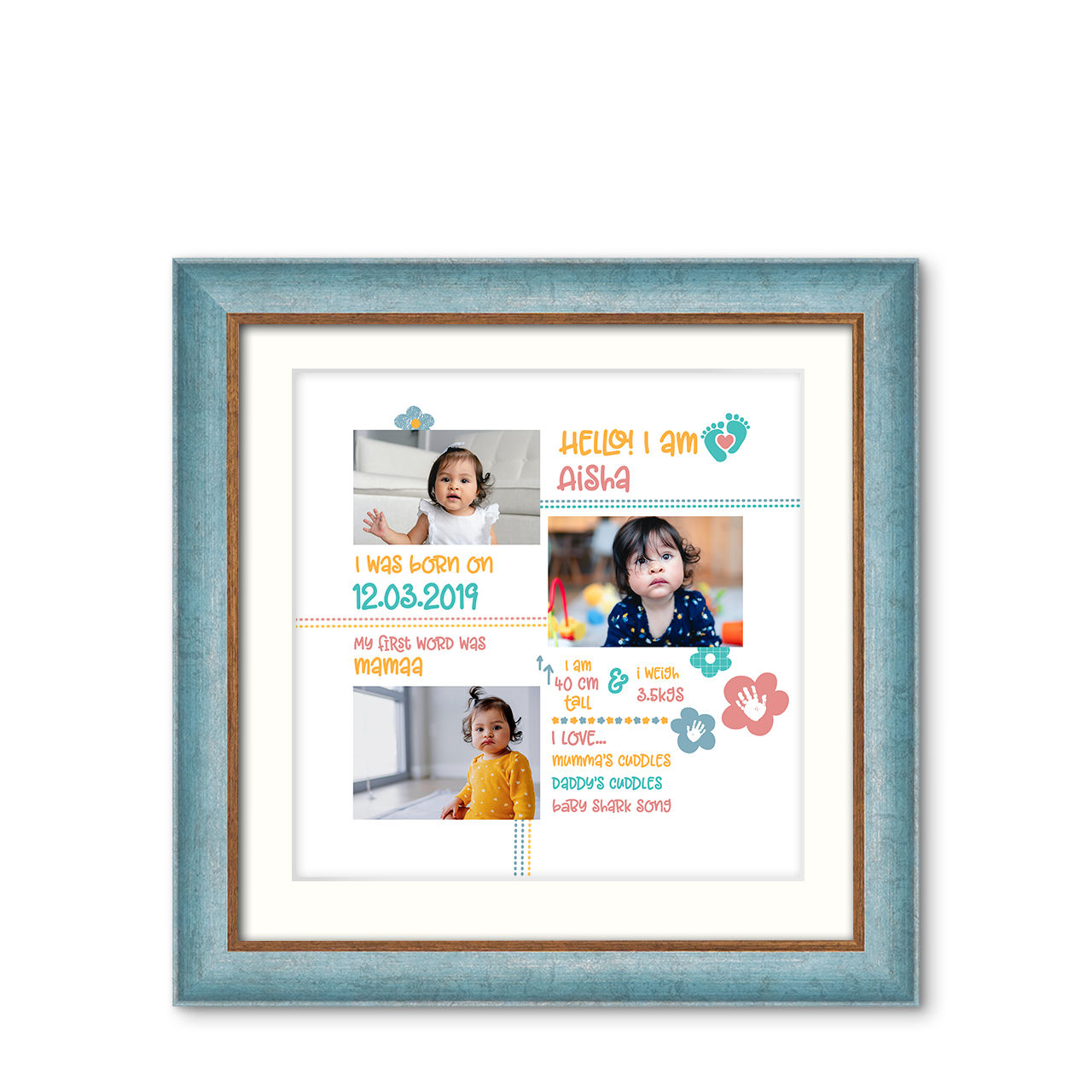 Custom Premium Urban Touch Photo Frame Online | Zoomin