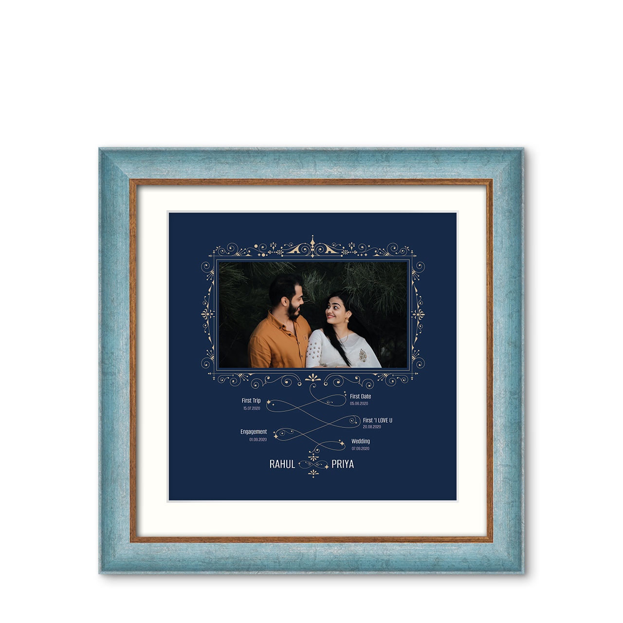 Custom Premium Urban Touch Photo Frame Online | Zoomin