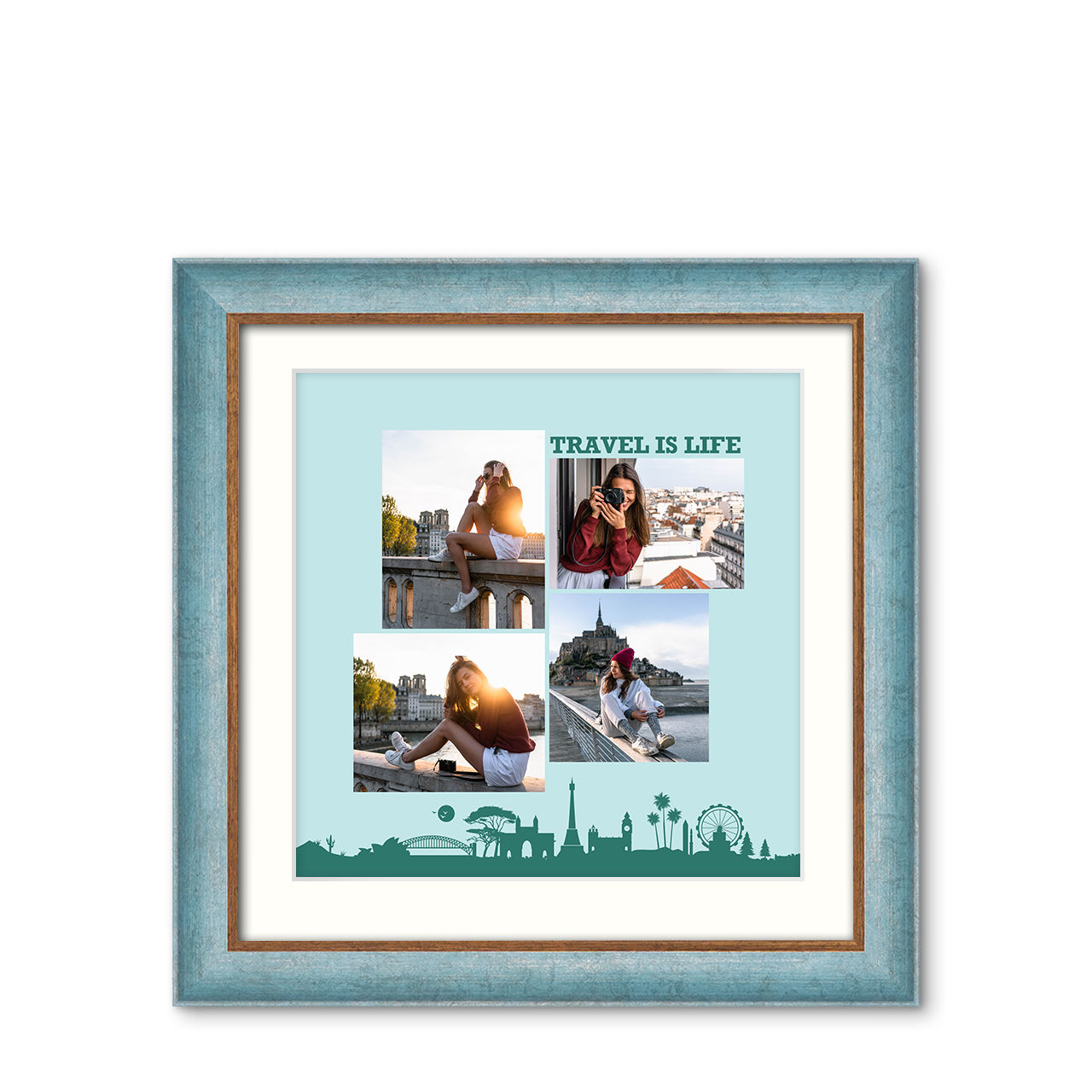 Custom Premium Urban Touch Photo Frame Online | Zoomin