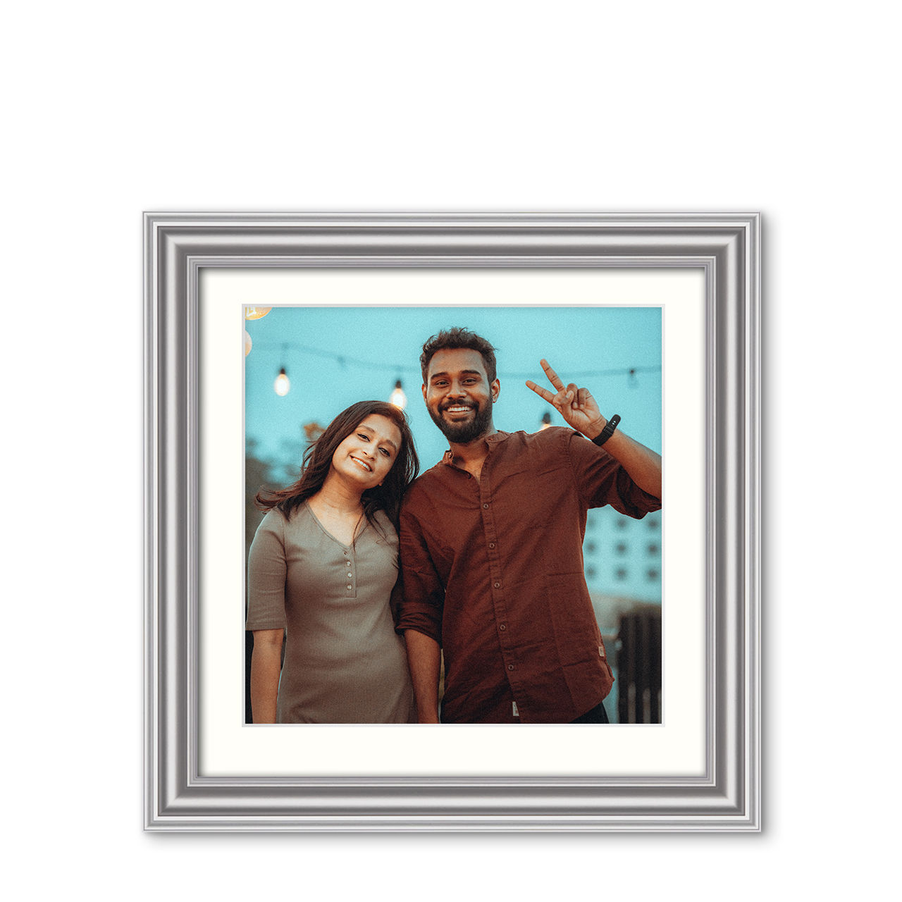 Full Photo Premium Vintage Vibe Photo Frame | Zoomin