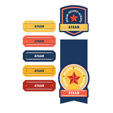 Custom Name Stickers and Labels for Kids [15% Off]