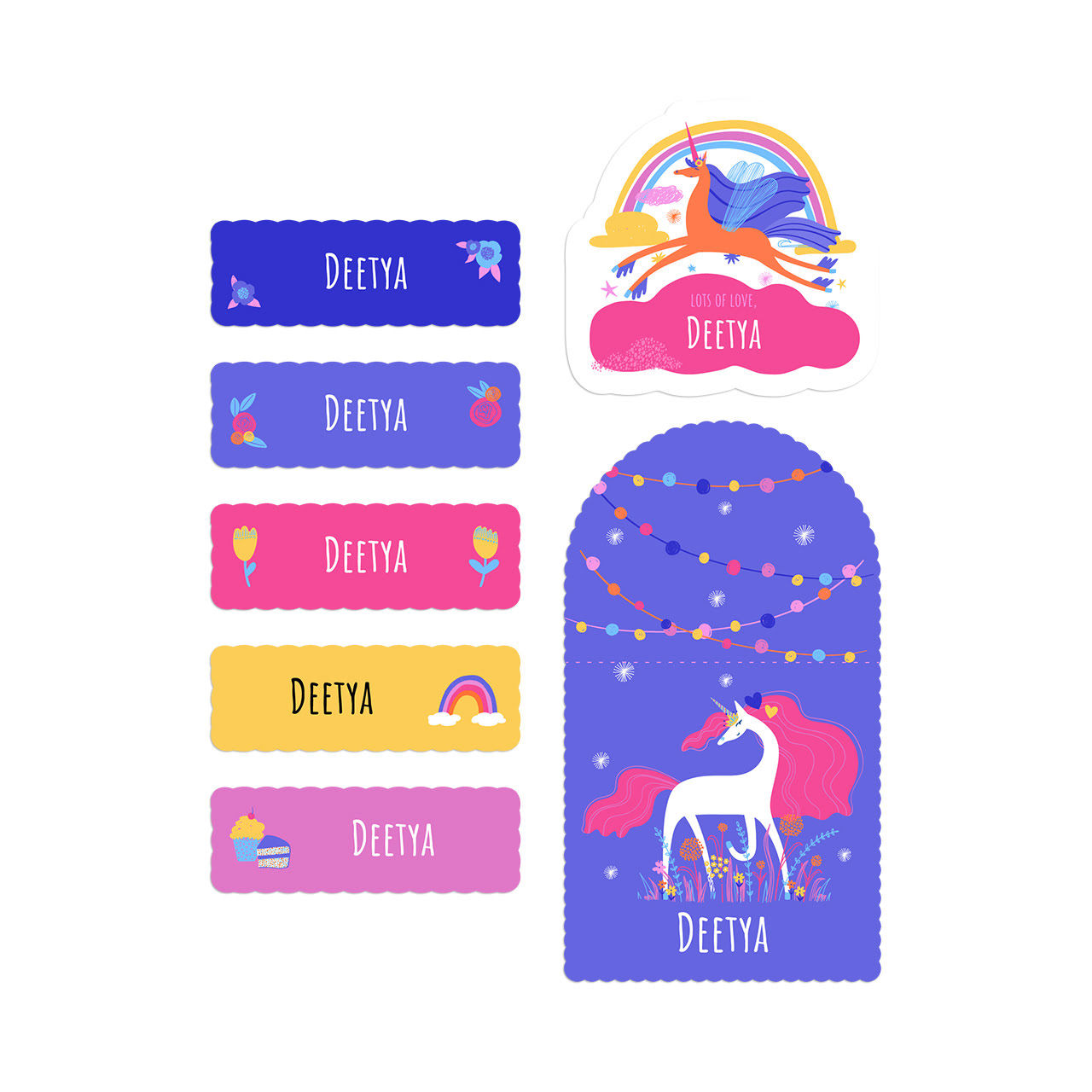 Custom Name Stickers and Labels for Kids [15% Off]