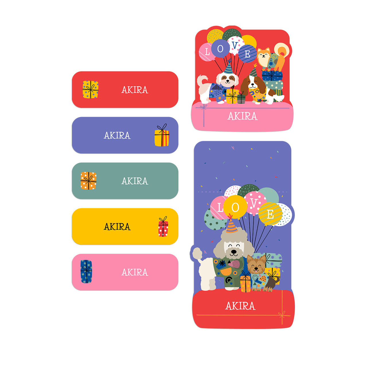 Custom Name Stickers and Labels for Kids [15% Off]