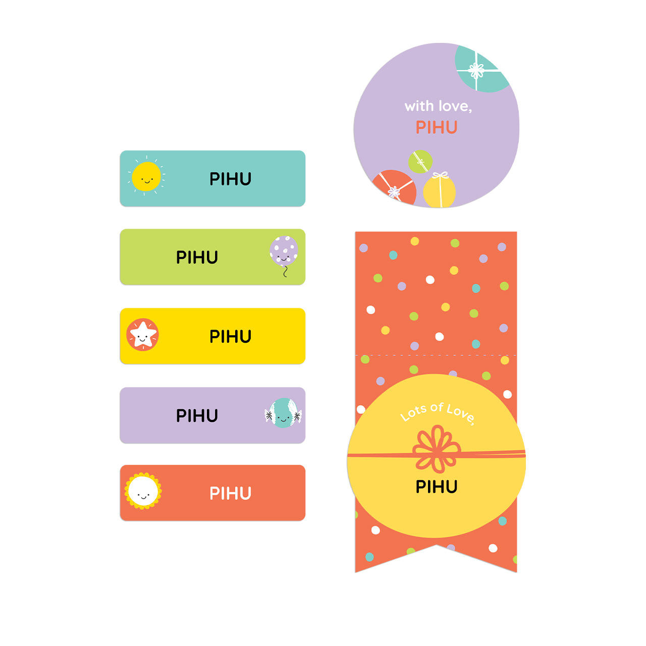 Custom Name Stickers and Labels for Kids [15% Off]