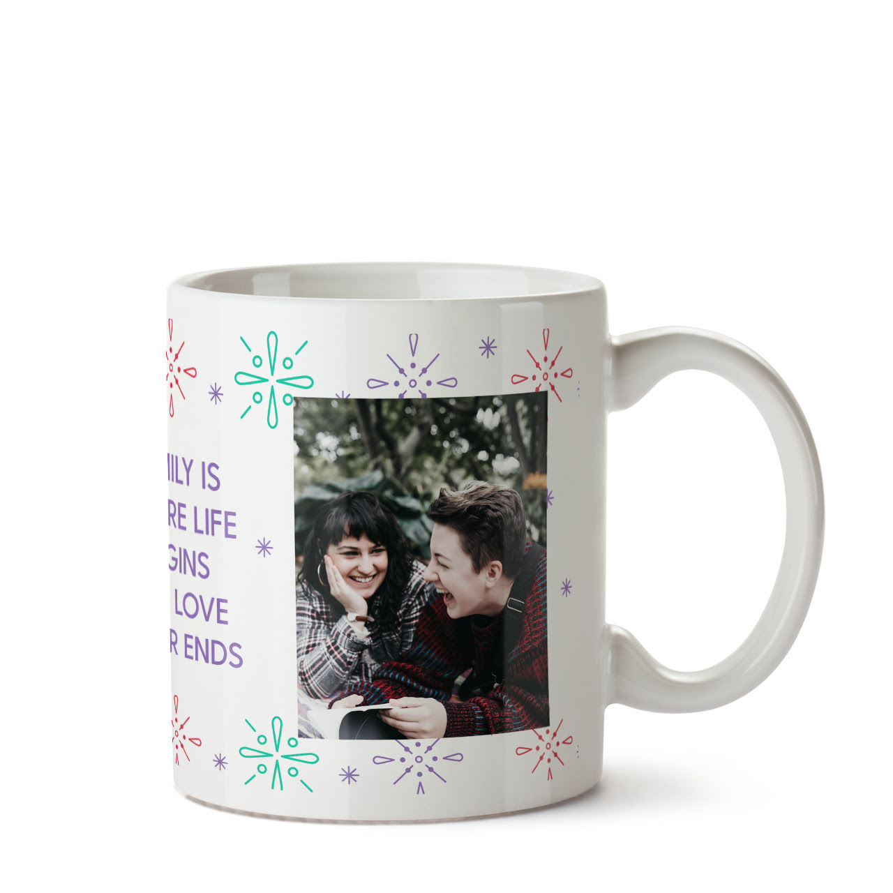 Personalized White Coffee Mug with Photo and Name [20% Off]