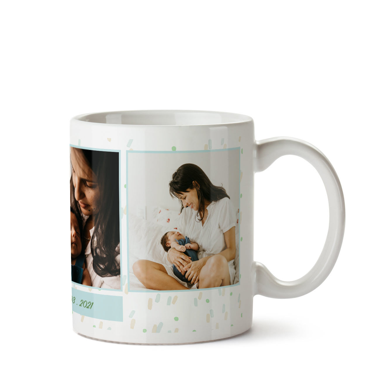 Personalized White Coffee Mug with Photo and Name [20% Off]
