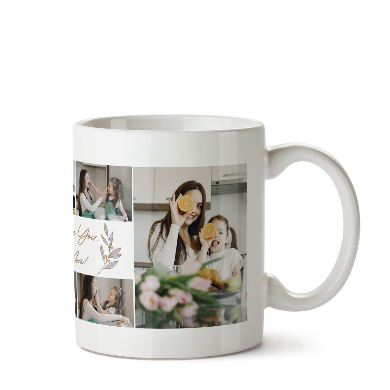 Personalized White Coffee Mug with Photo and Name [20% Off]