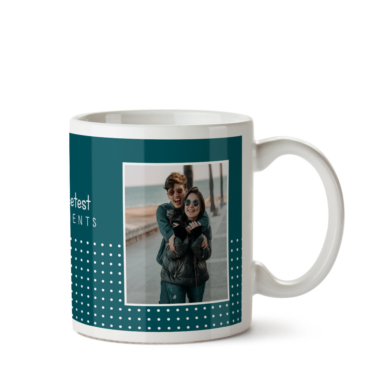 Personalized White Coffee Mug with Photo and Name [20% Off]