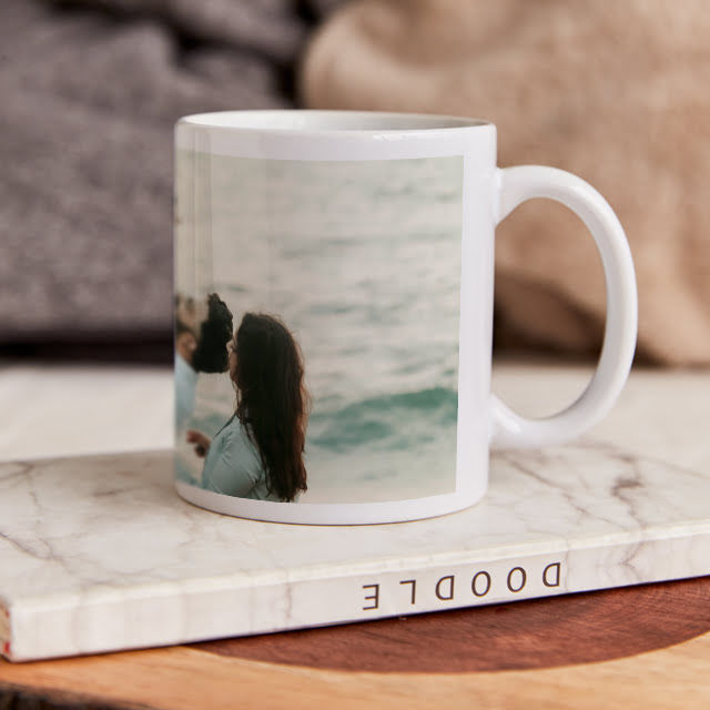 Wrap Around White Photo Coffee Mug | Zoomin