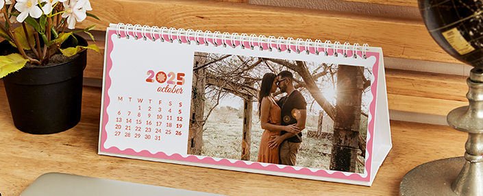 Personalised Calendars Celebrate New Year Calendar Cards Create