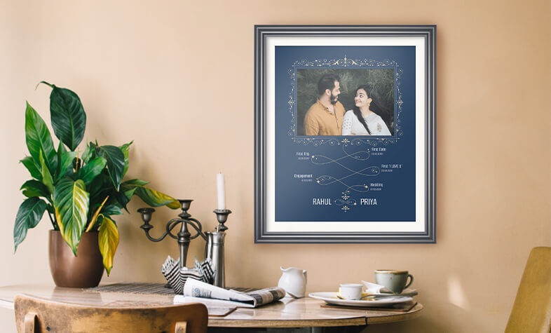 Shop Black Photo Frames in Unique Designs at Best Price