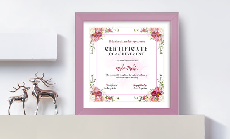 Buy High-Quality Framed Certificates| Display Your Achievements