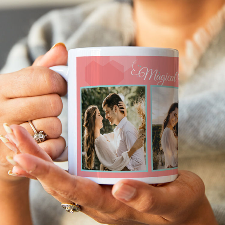 Personalized White Coffee Mug with Photo and Name [20% Off]